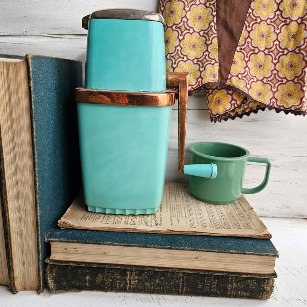 Vintage Ice Crusher, Vintage Kitchen Decor, Vintage Bar Ware, Antique ...