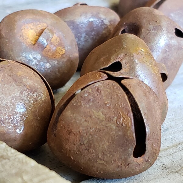 Rusty Jingle Bells - Etsy