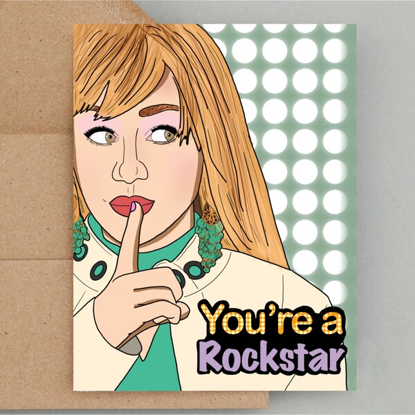 Miley Cyrus Card - Etsy