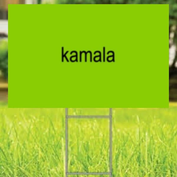 Anti Kamala Harris Yard Sign - Etsy