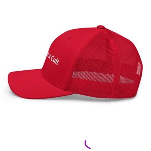 You’re in a Cult Red Trucker Hat - Etsy