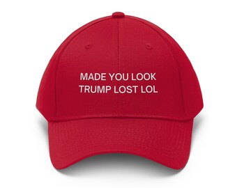 Made You Look Red Hat - Etsy