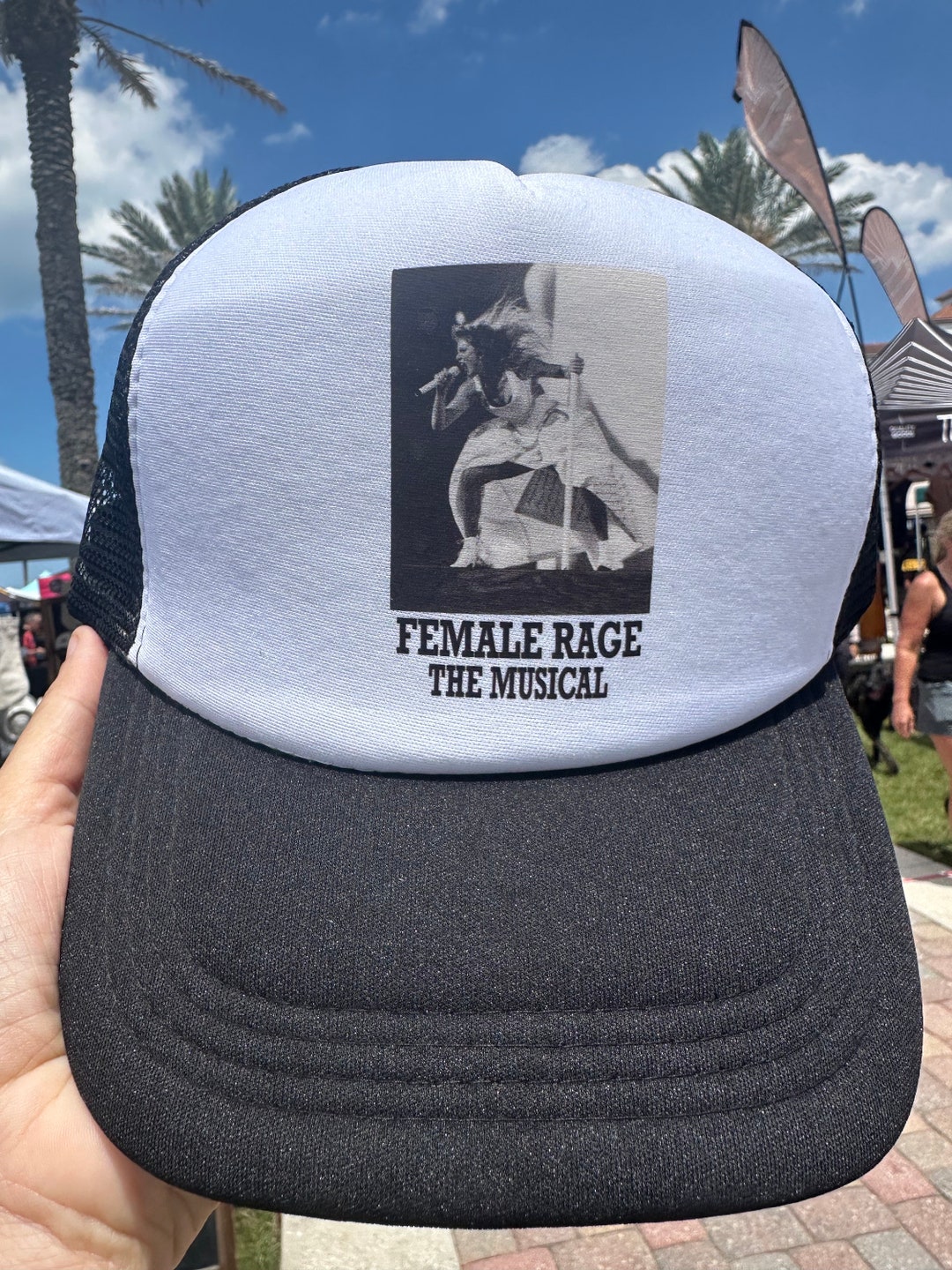Female Rage the Musical Trucker Hat, Youth and Adult Sizes, TTPD ...