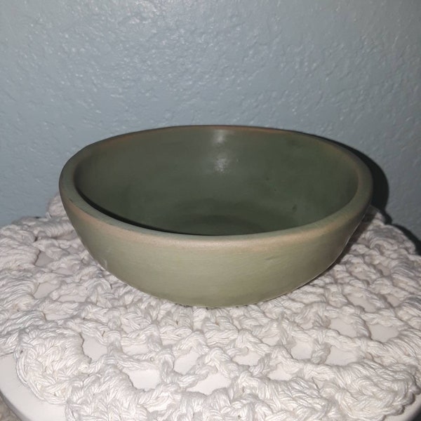 Matte Green Pottery - Etsy
