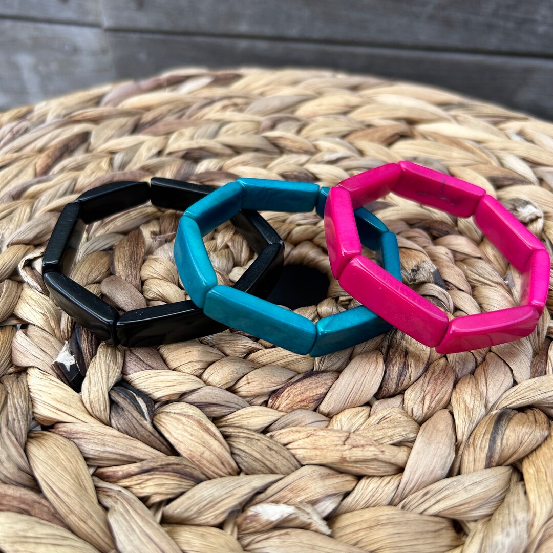Loja Bracelet, Tagua Nut, Fairtrade, Eco-friendly, Mother's Day, Unique ...