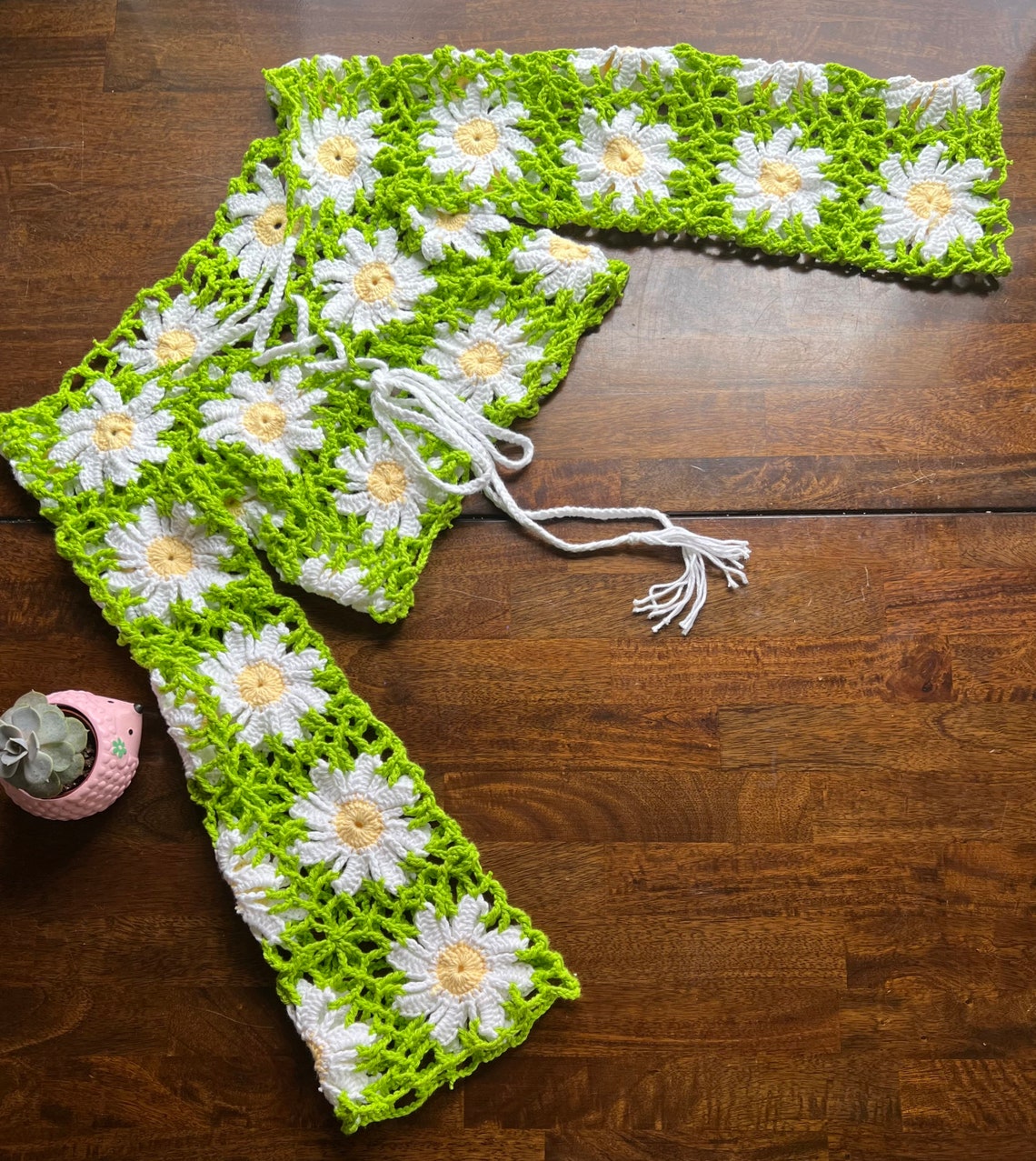 Daisy CROCHET PATTERN Crochet Daisy Shorts Bell Sleeve Top - Etsy