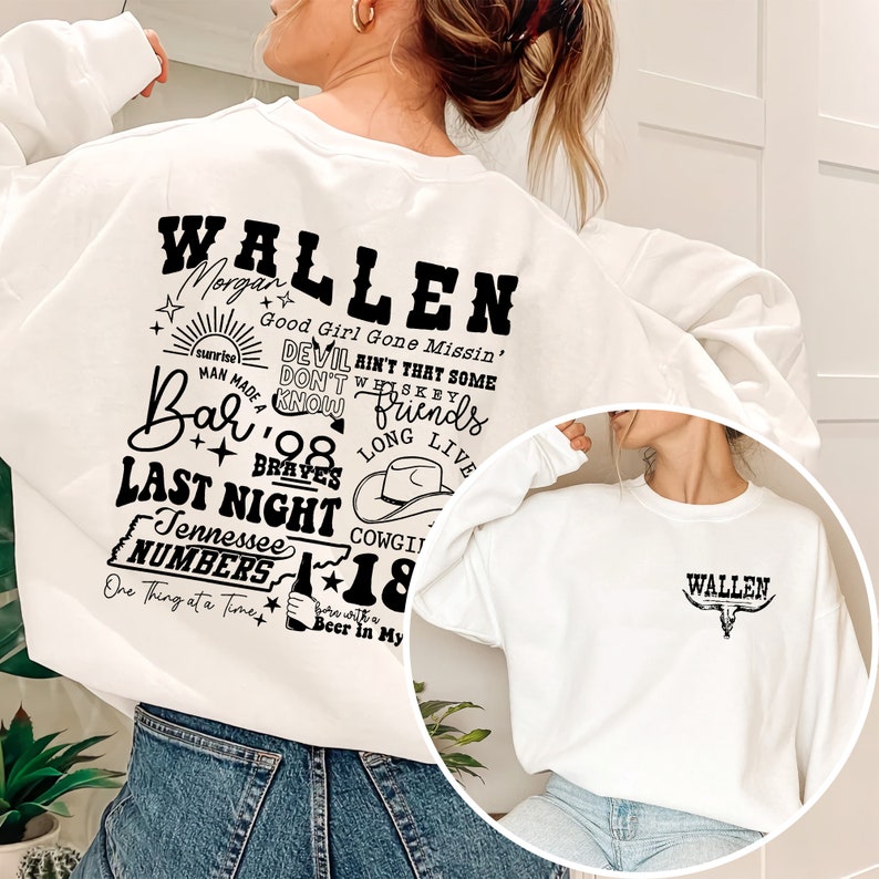 Wallen Western Png, Retro Wallen Western Png, Vintage Wallen Cowboy ...