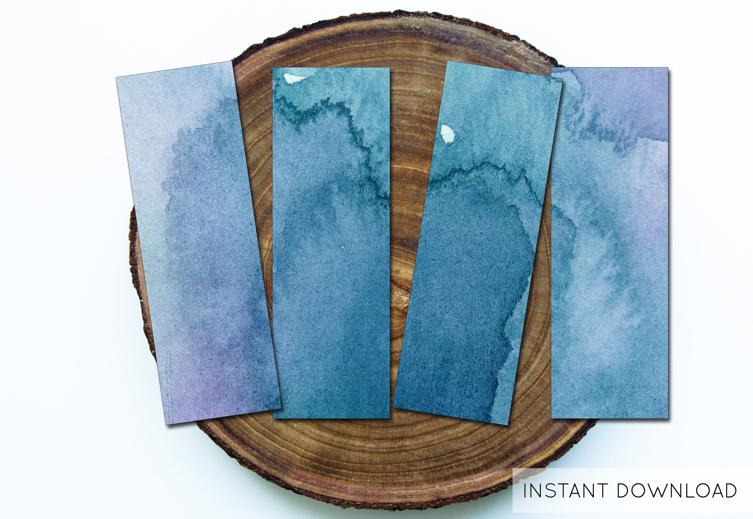 Ocean Bookmarks Watercolor Bookmarks Bookmarks Printable - Etsy