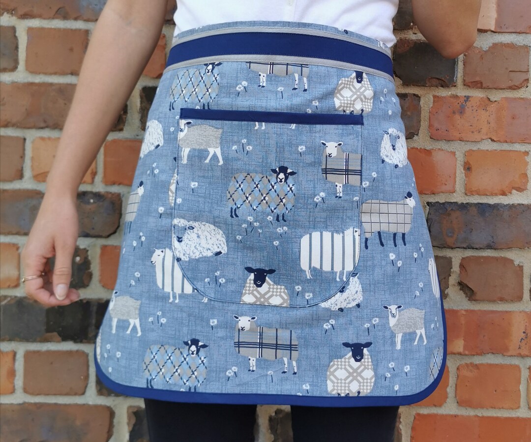 Sheep Apron Apron Half Apron Craft Apron Baking Apron - Etsy