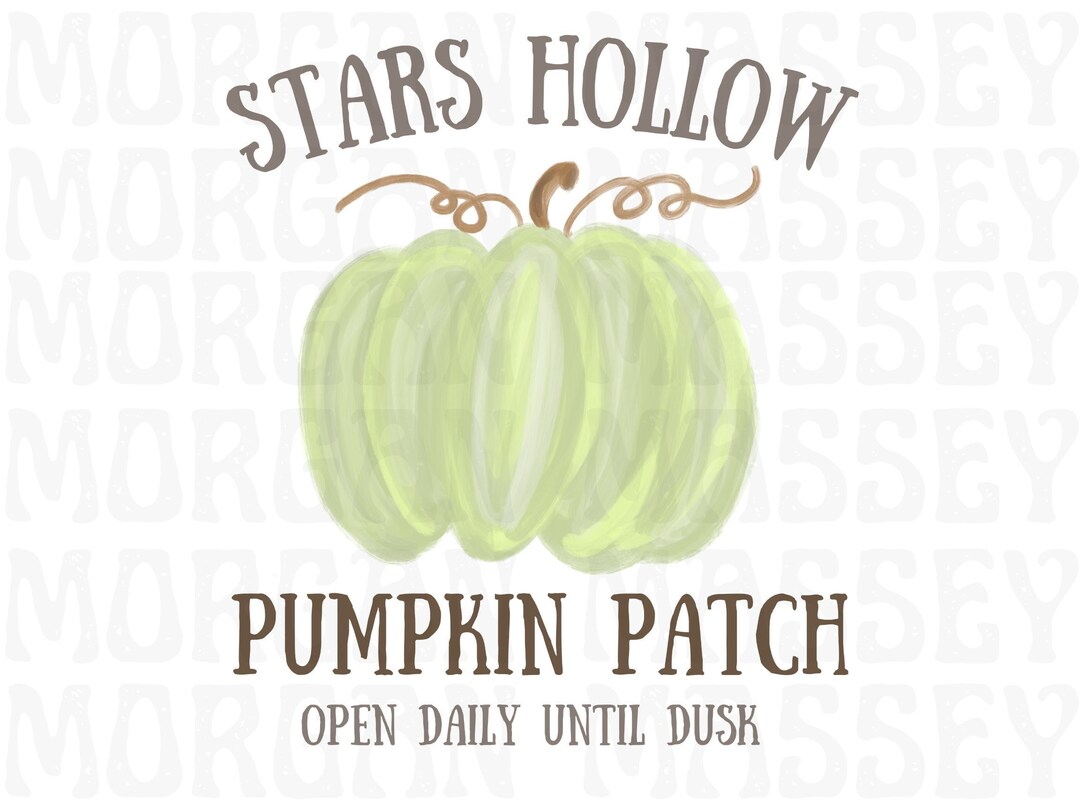 Stars Hollow Pumpkin Patch PNG Gilmore Girls Inspired PNG Sublimation ...