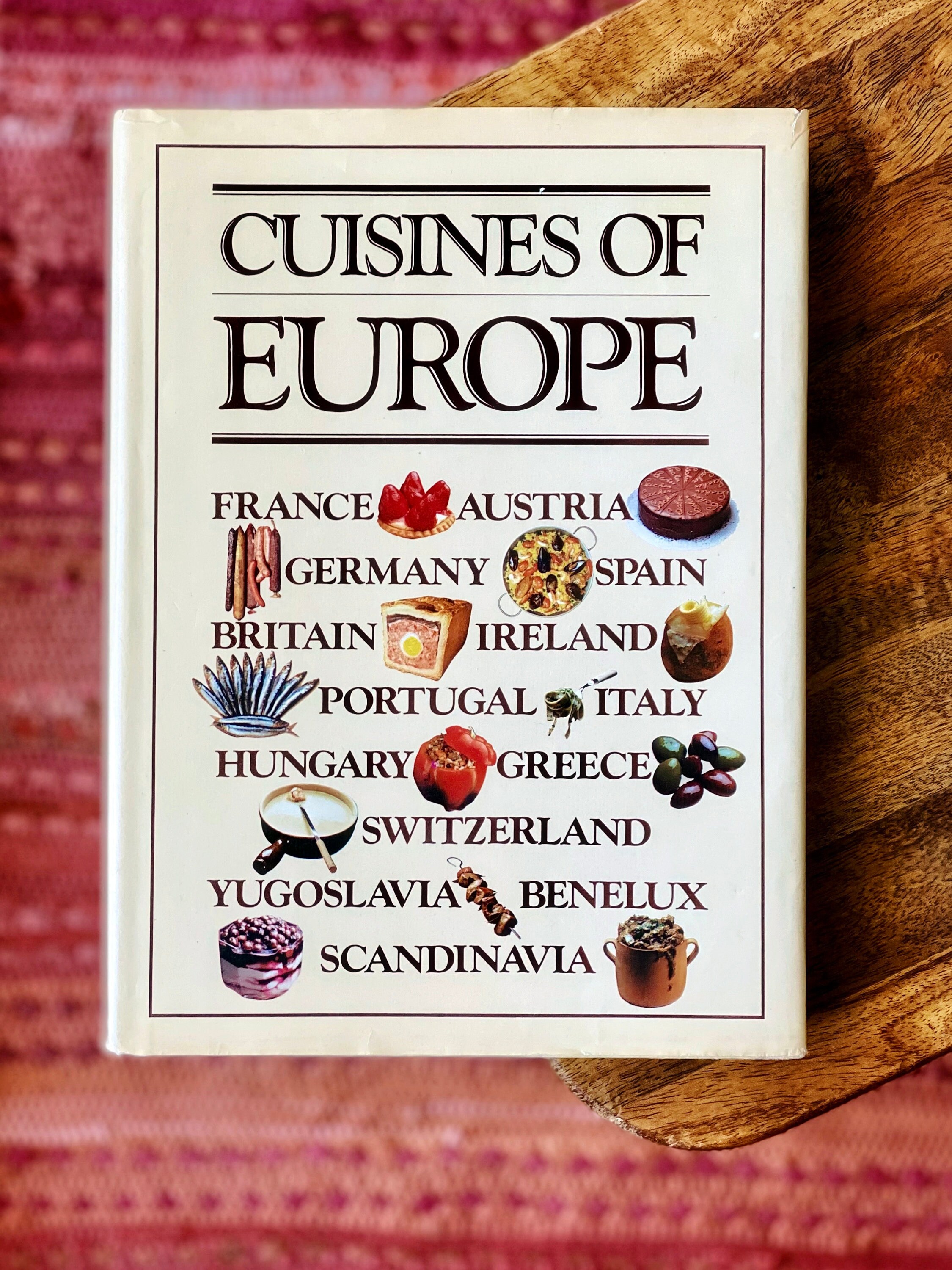 Vintage Cookbook: cuisines of Europe by Tony | Etsy