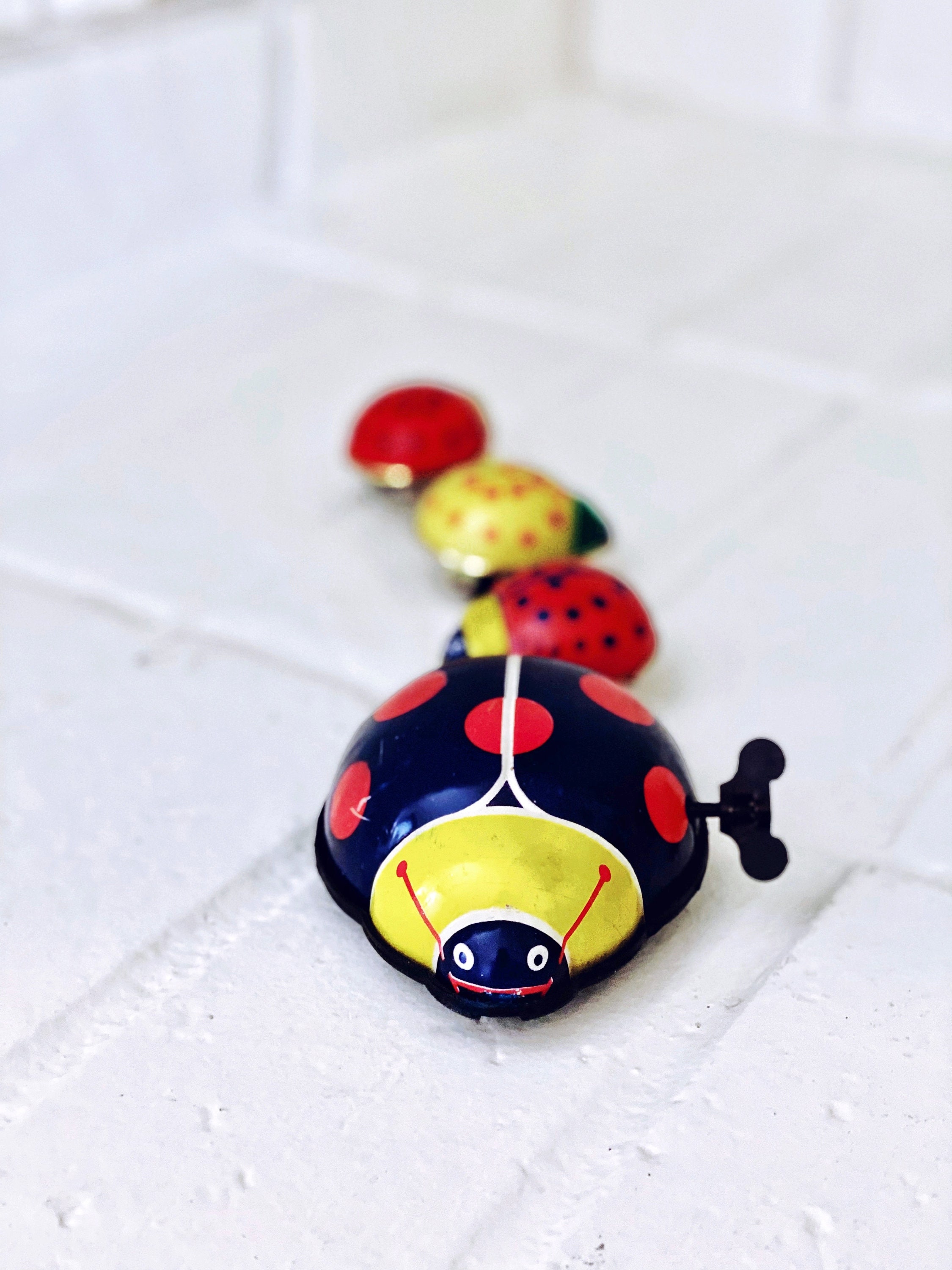 Wind-Up Toy: Lady Bug Family Parade | Etsy
