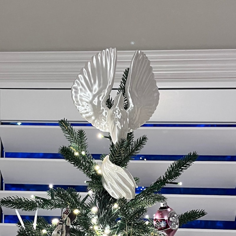 Dove for Tree Topper - Etsy