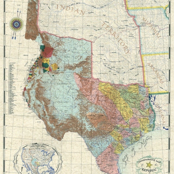 Republic of Texas - Etsy