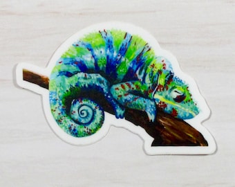 Chameleon Sticker laptop Decal Sticker Waterproof Vinyl Stickers ...