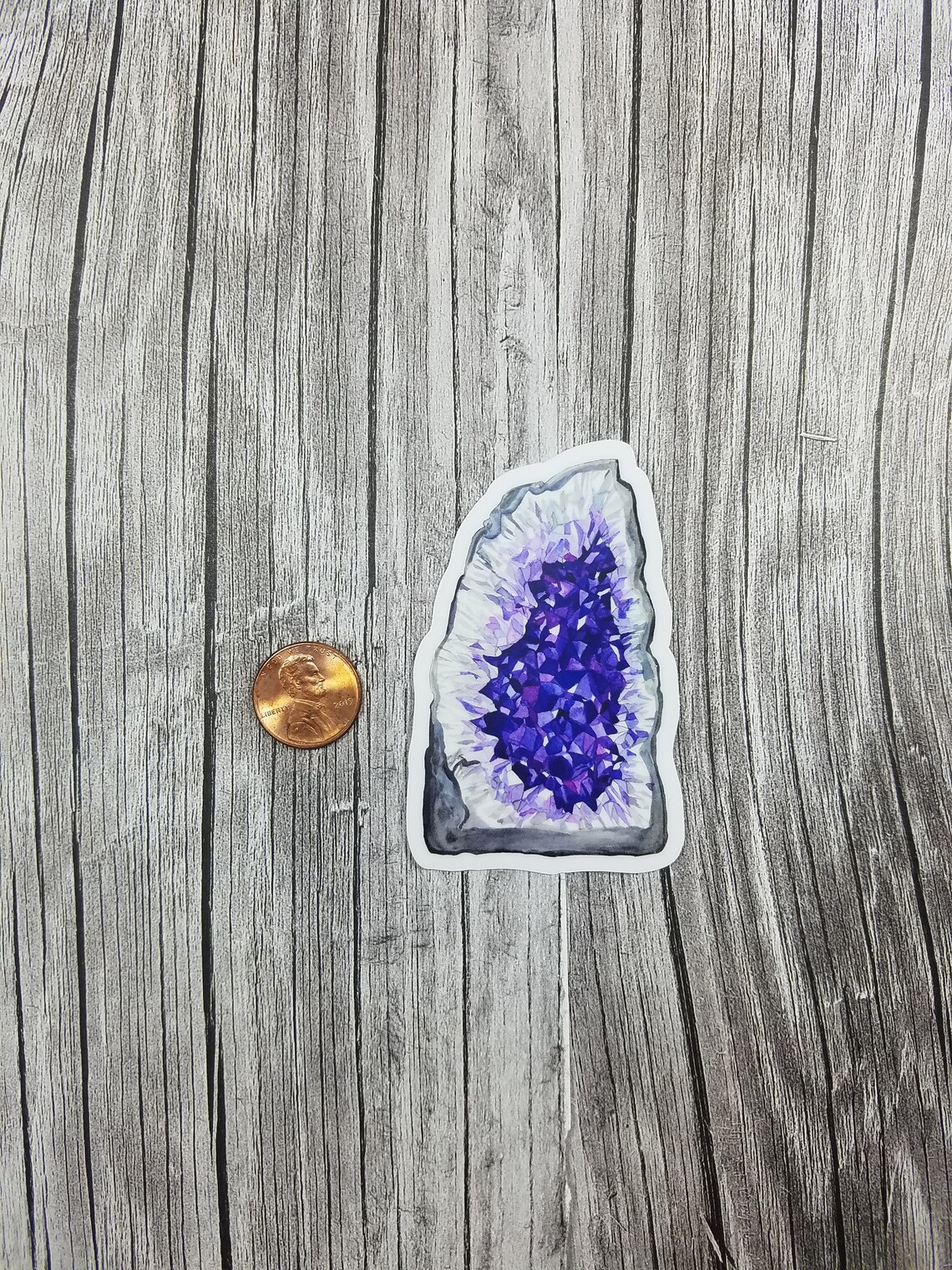 Amethyst Geode Painting - Etsy