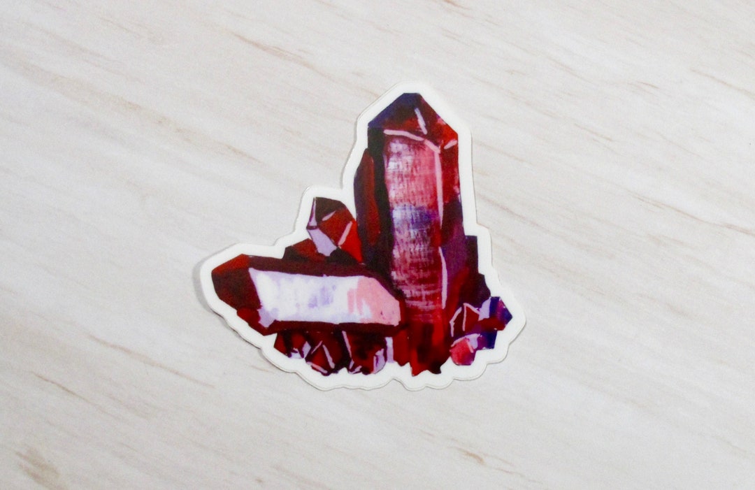 Crystal Vinyl Stickers - Etsy