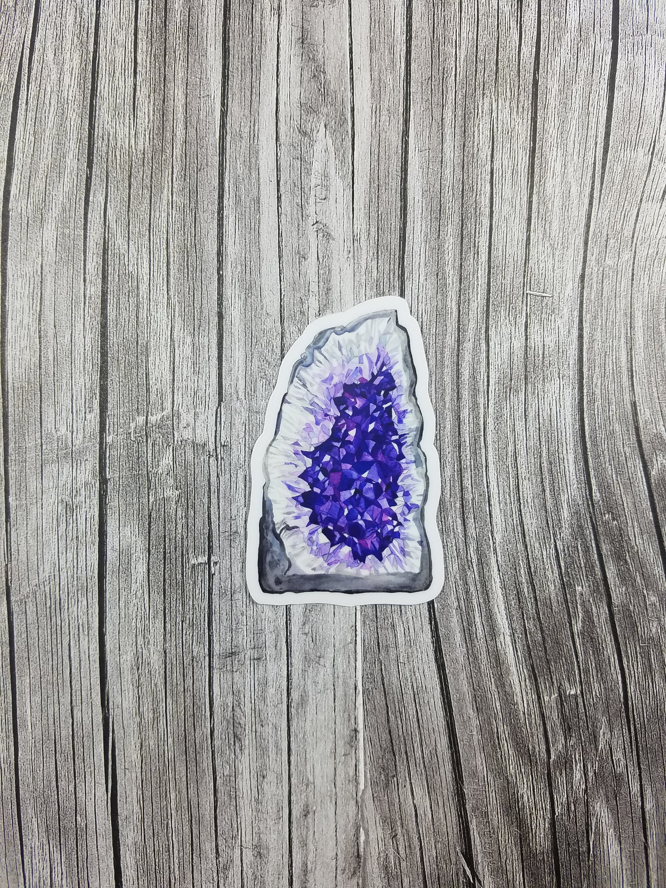 Amethyst Geode Painting - Etsy