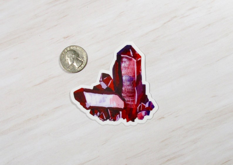 Crystal Vinyl Stickers - Etsy