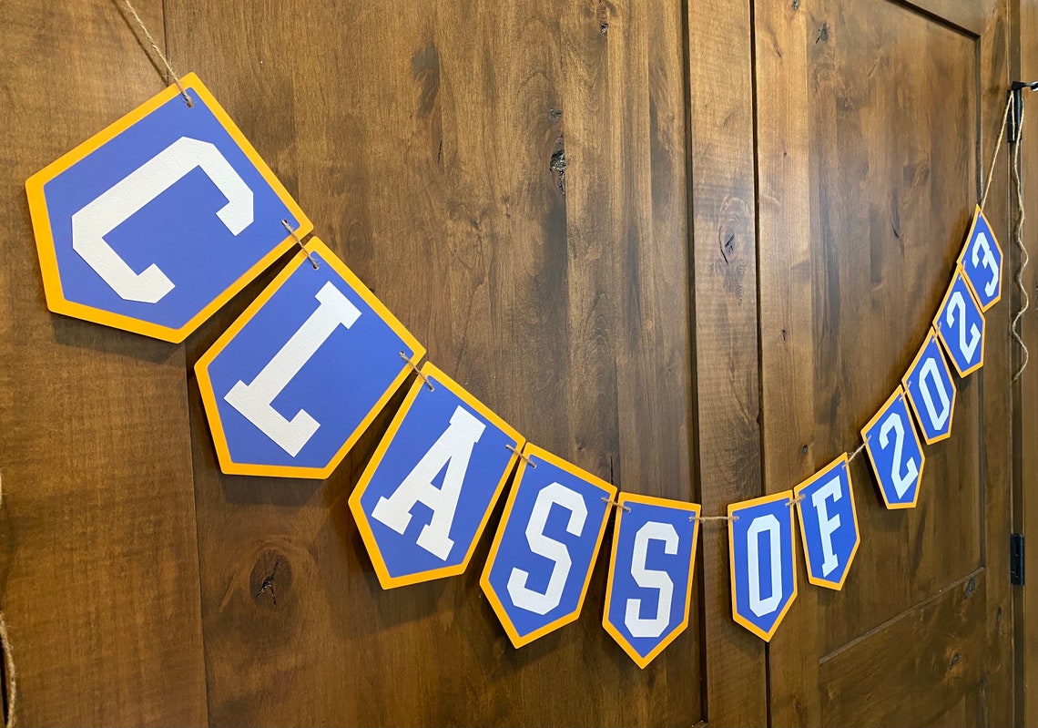 Graduation Banner Class of Banner Class Reunion Banner Cardstock Paper ...