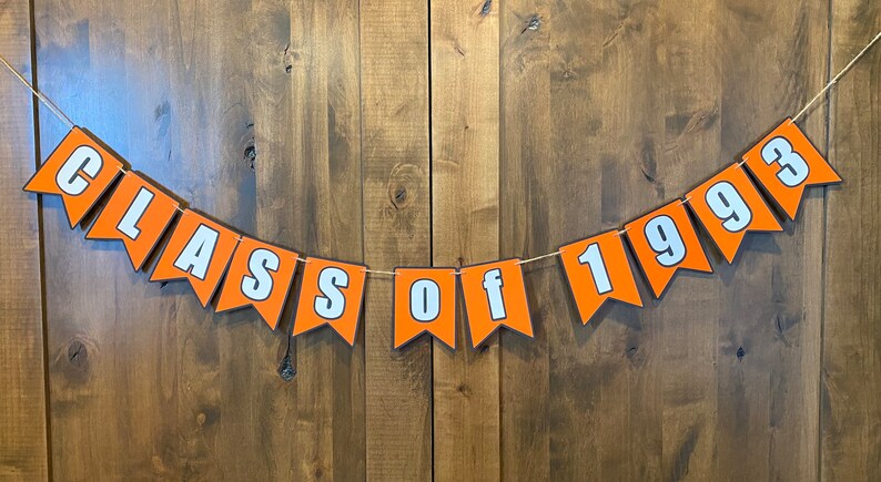 Graduation Banner Class of Banner Class Reunion Banner Cardstock Paper ...
