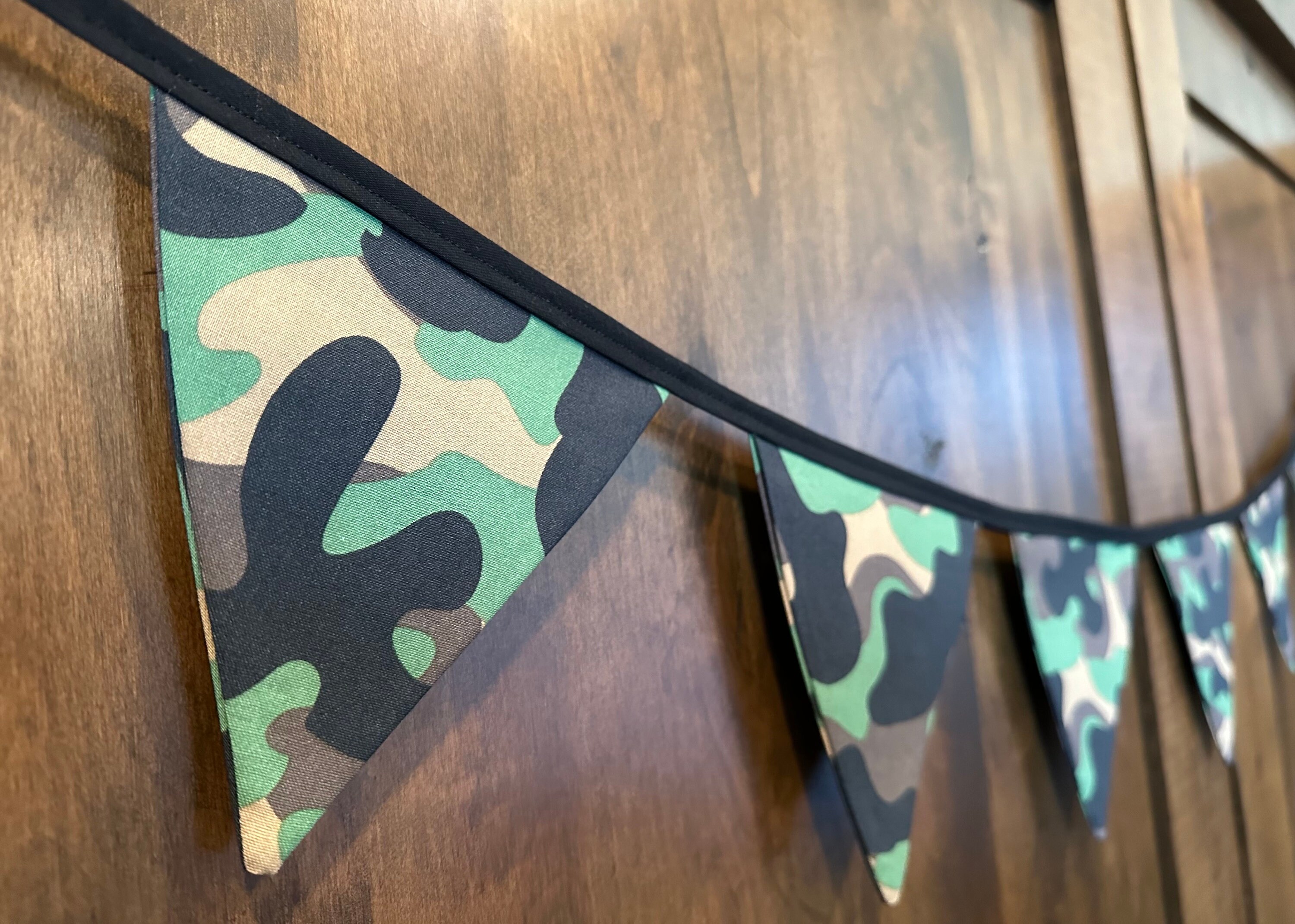 Camo Birthday Banner Camouflage Birthday Banner Fabric Banner Party ...