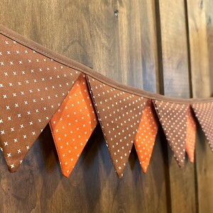 Fall Pennant Banner Thanksgiving Banner Fabric Banner Party Decor - Etsy