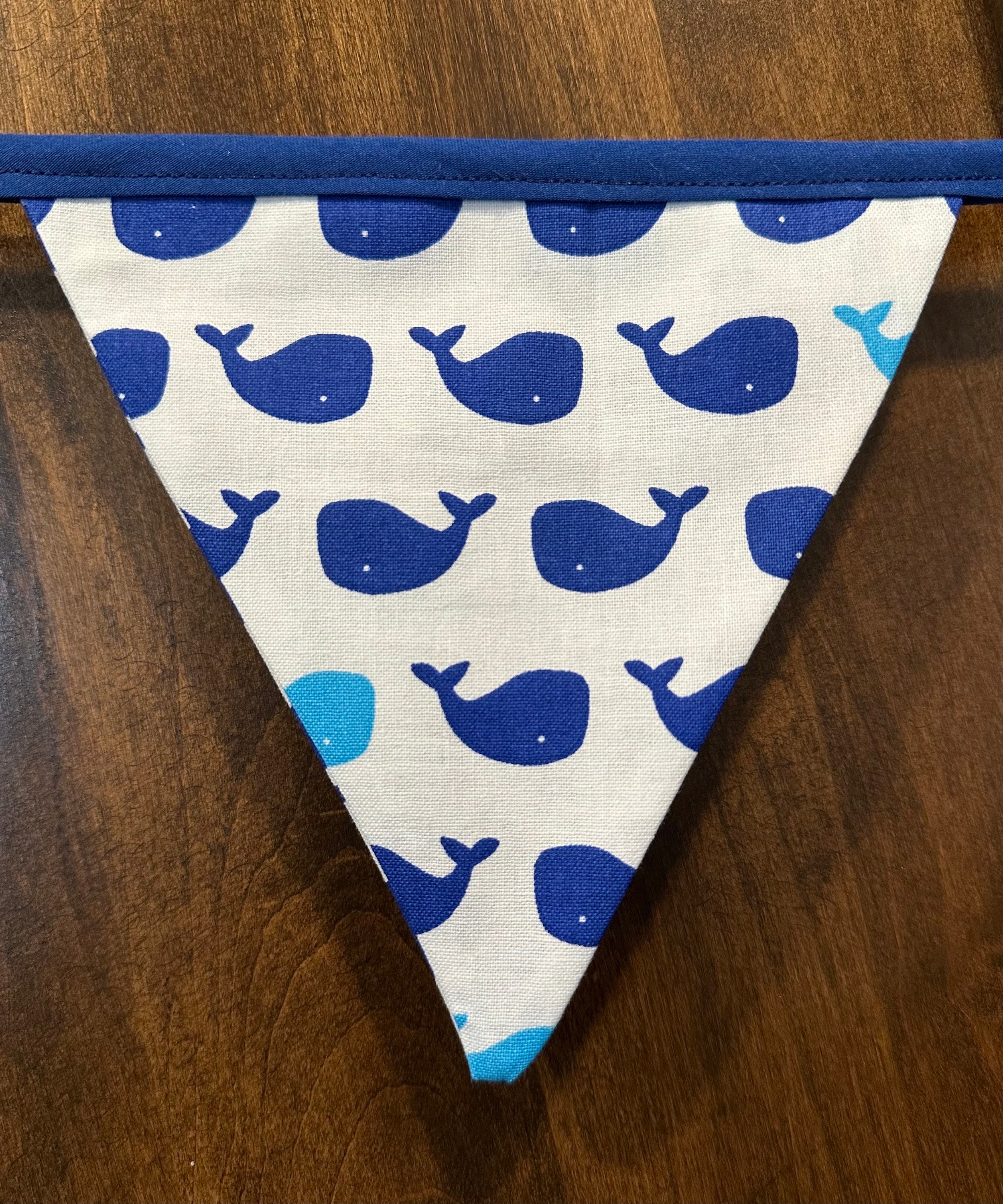 Whales Banner Baby Shower Banner Fabric Banner Party Decor - Etsy