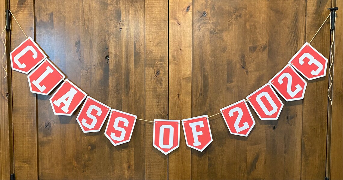 Graduation Banner Class of Banner Class Reunion Banner Cardstock Paper ...