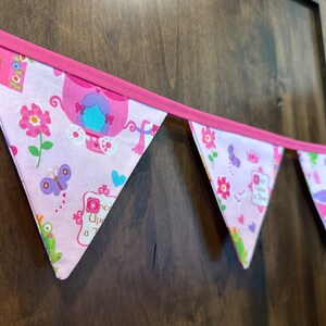 Princess Birthday Fairytale Pennant Banner Fabric Banner Party Decor - Etsy