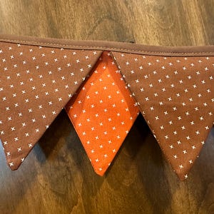 Fall Pennant Banner Thanksgiving Banner Fabric Banner Party Decor - Etsy