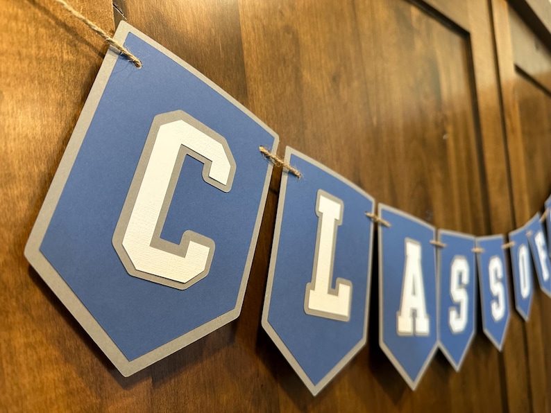 Graduation Banner Class of Banner Class Reunion Banner Cardstock Paper ...