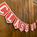 Graduation Banner Class of Banner Class Reunion Banner Cardstock Paper ...