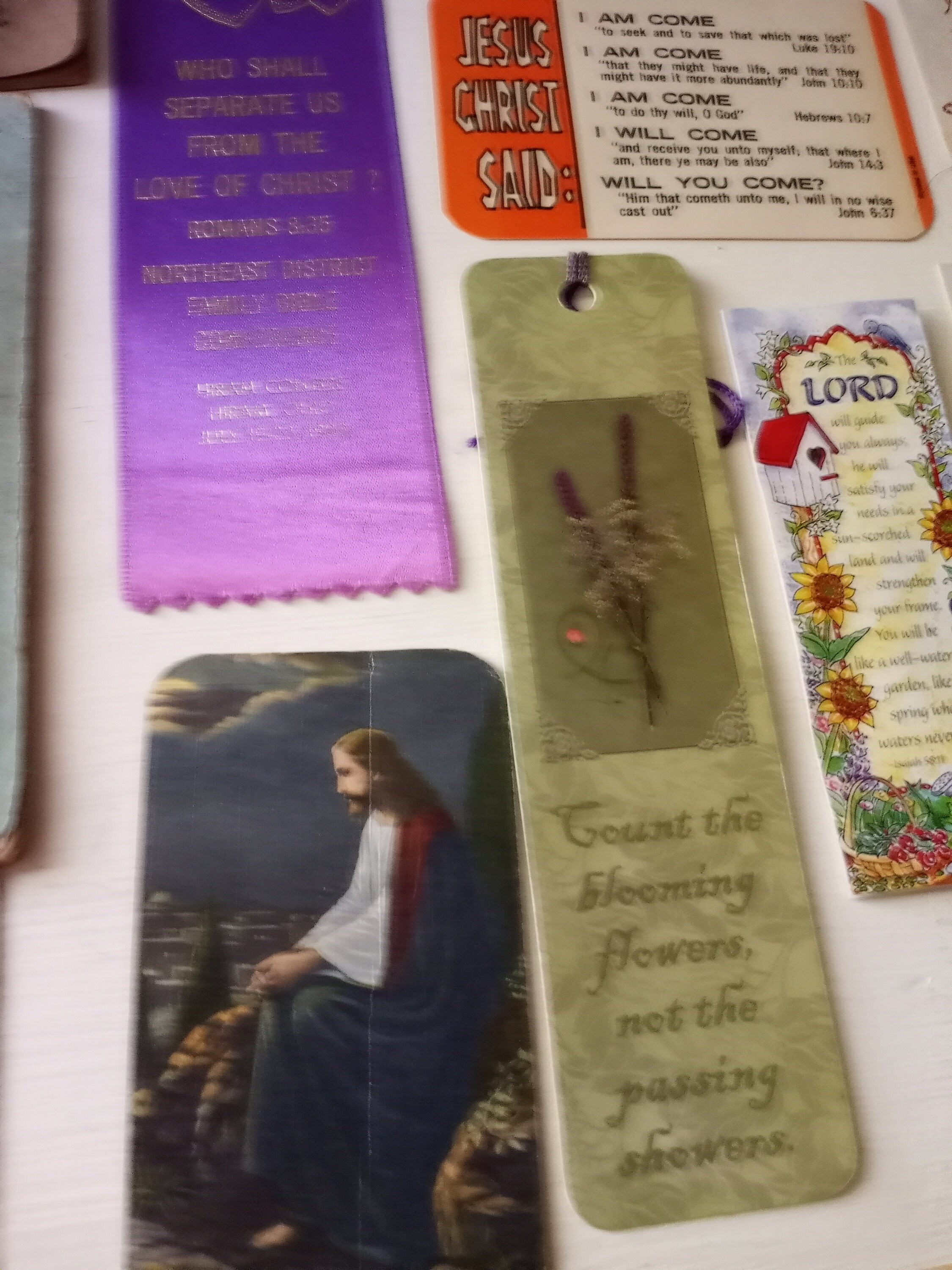 24 Vintage Christian Bookmarks and Church Handouts - Etsy