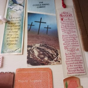 24 Vintage Christian Bookmarks and Church Handouts - Etsy
