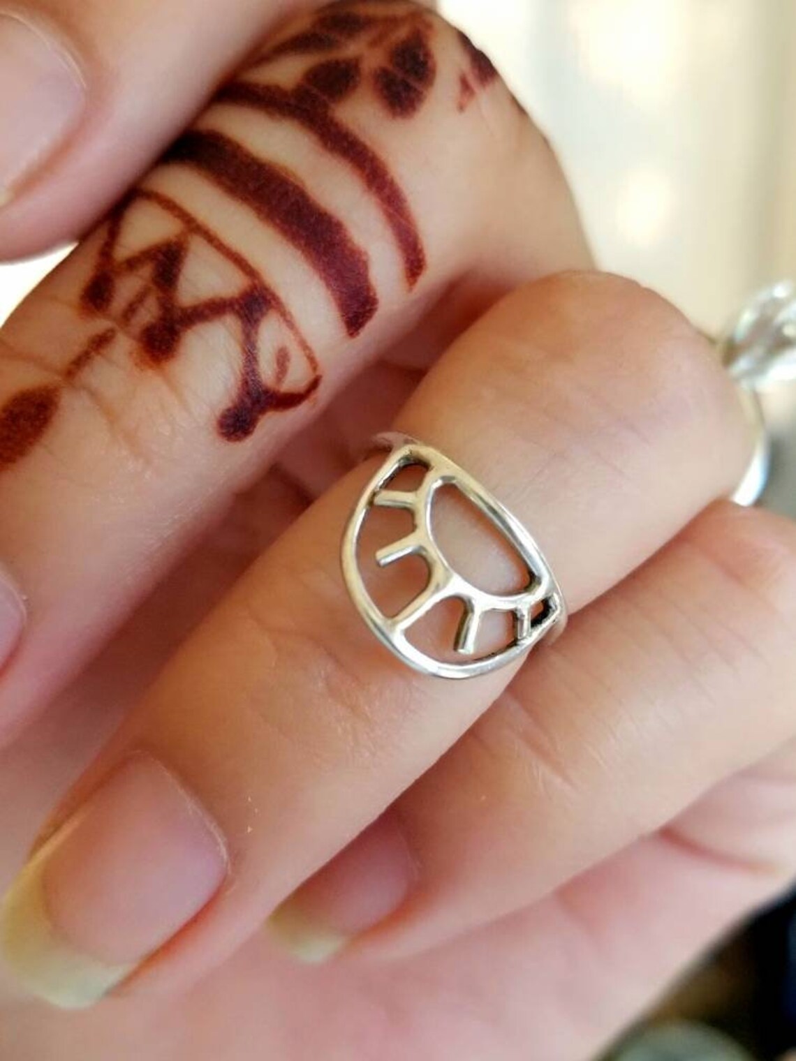 Sun Shape Simple 14K Gold Filled or Sterling Silver Ring | Etsy