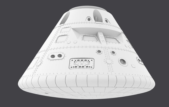 NASA SLS Orion Command Module 3D Printable File detailed | Etsy Ireland