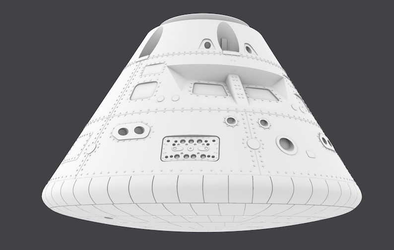 NASA SLS Orion Command Module (3D Printable File) *detailed - Etsy