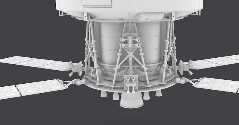 NASA SLS Orion Capsule and Support Module (3D Printable File) *detailed ...