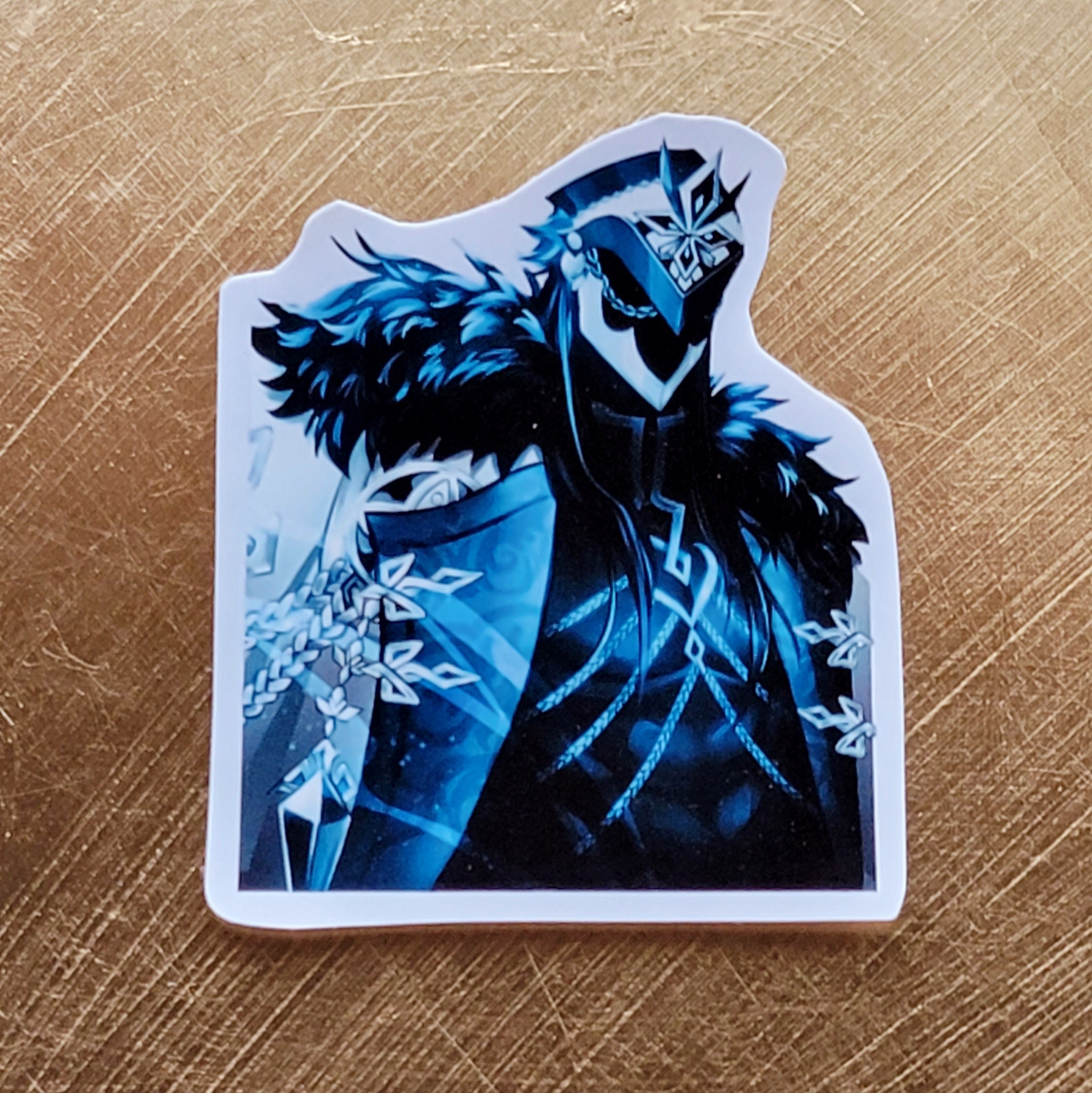 Genshin Impact Capitano Genshin Impact Stickers Fatui - Etsy