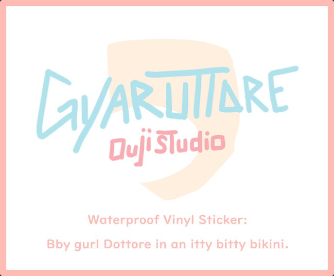 GYARUTTORE Sticker Dottore Genshin Impact Stickers Fatui Harbinger ...
