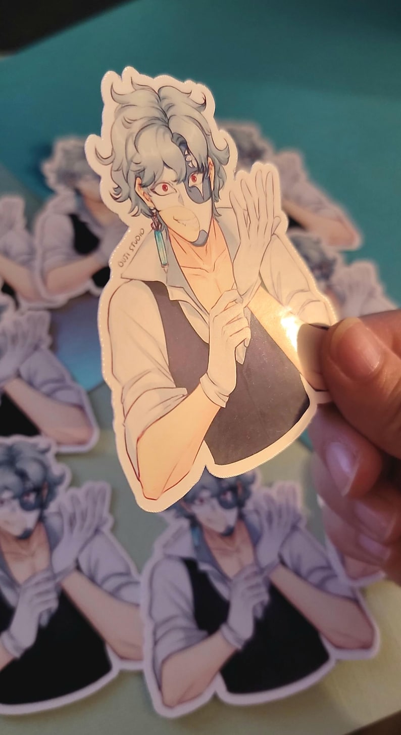 IL Dottore - Inspection | the Doctor| Genshin Impact Stickers | Fatui ...