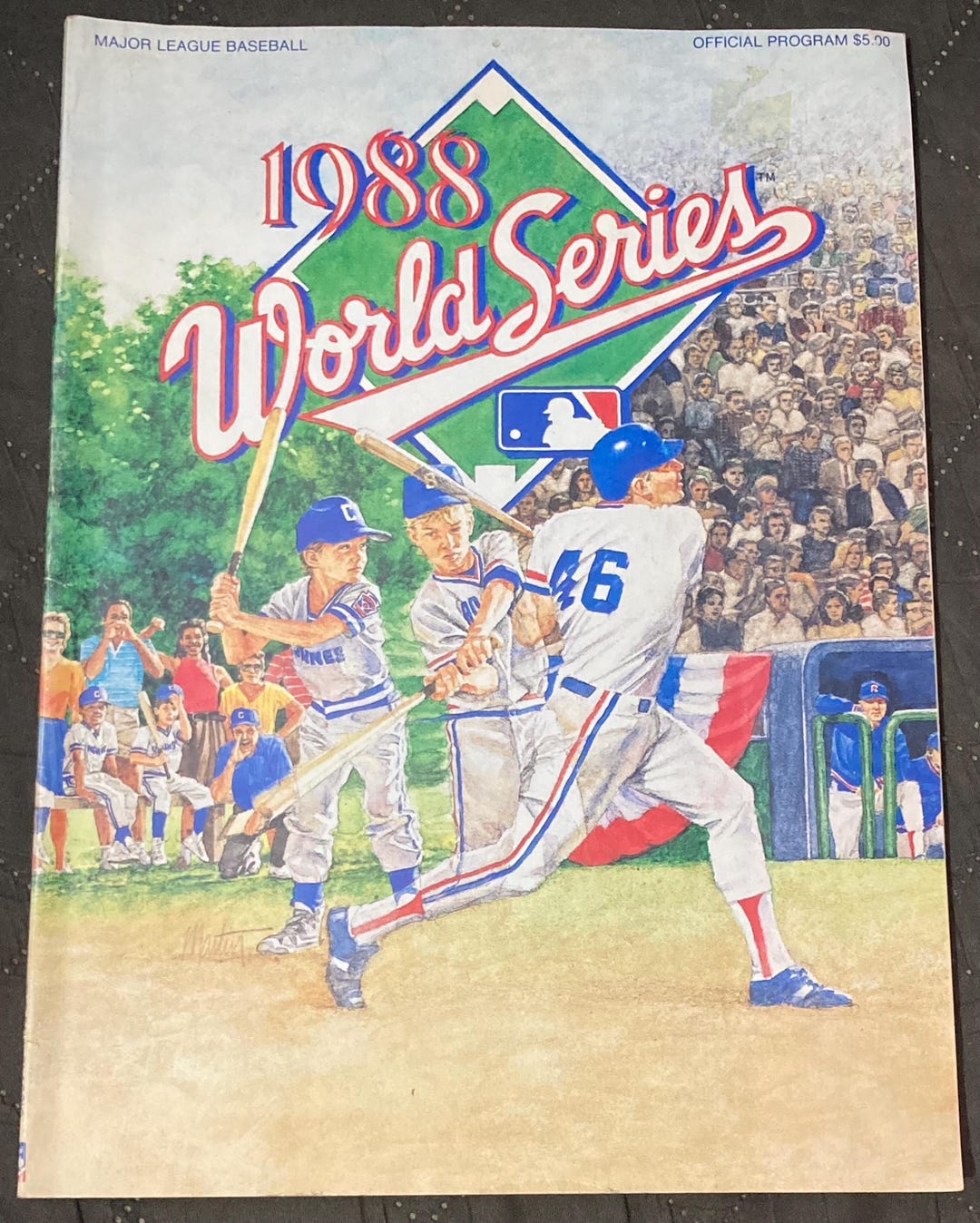 Vintage Major League Baseball 1988 World Series DODGERS VS OAKLAND ...
