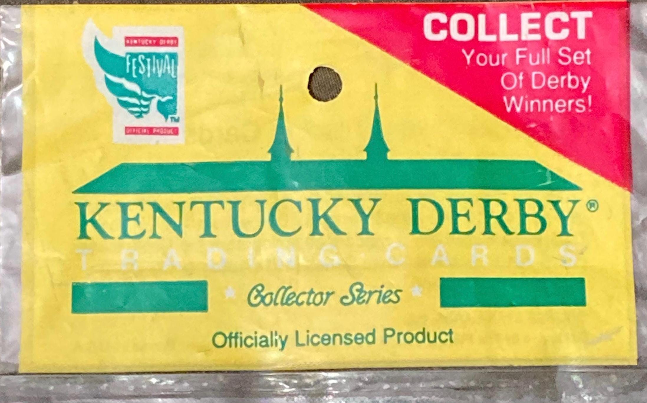 NEW Vintage Kentucky Derby Trading Cards, Collector Series, 1990 – Pack ...