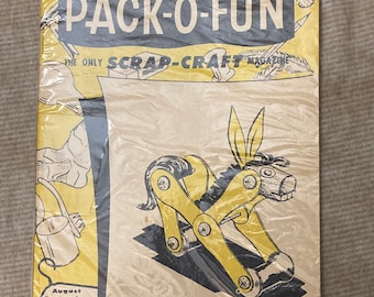 Pack O Fun the Only Scrap Craft Magazine Lot of 50 Activities Art ...