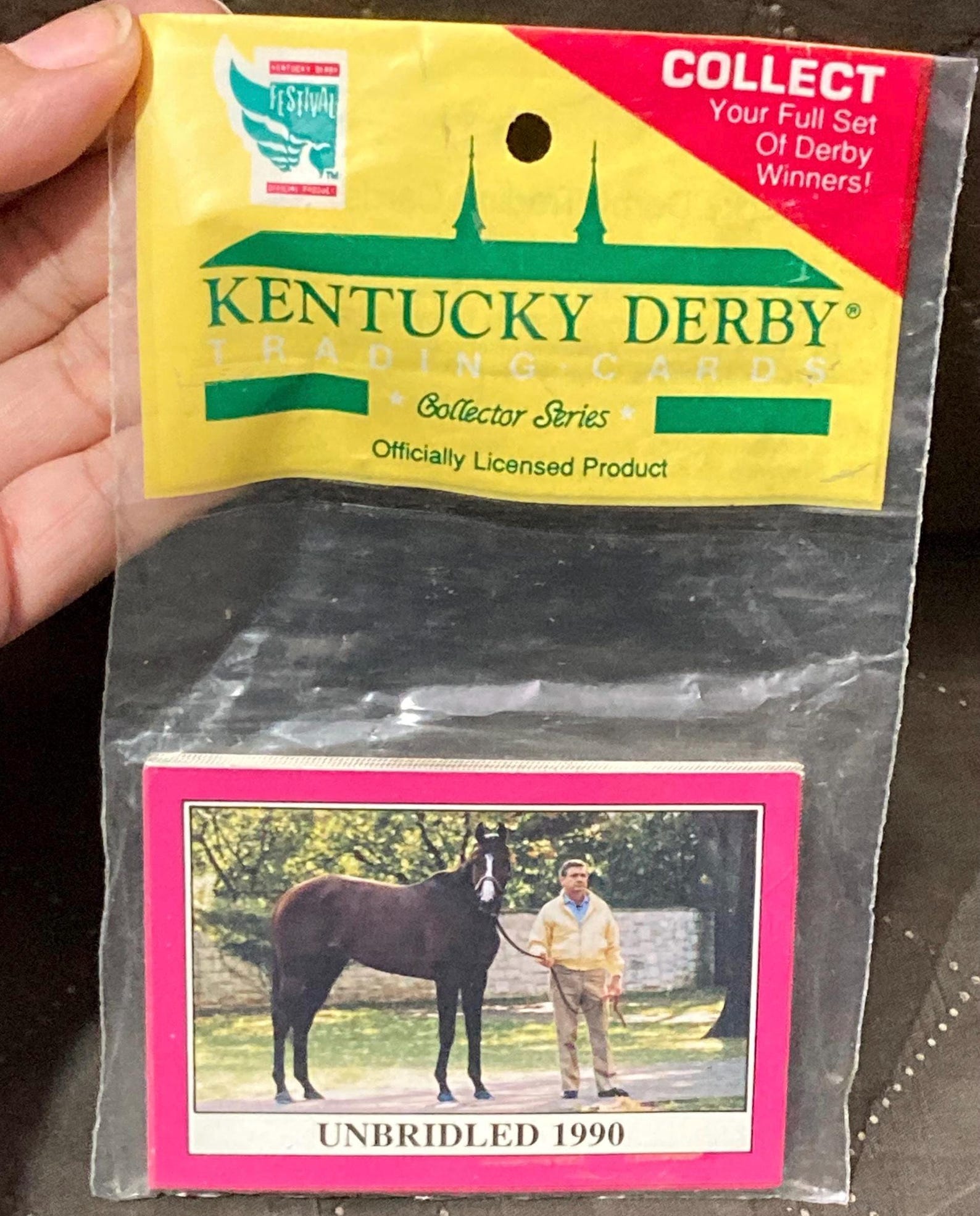 NEW Vintage Kentucky Derby Trading Cards, Collector Series, 1990 – Pack ...