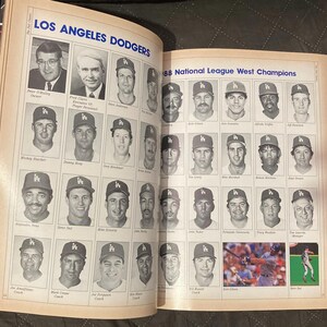 Vintage Major League Baseball 1988 World Series DODGERS VS OAKLAND ...