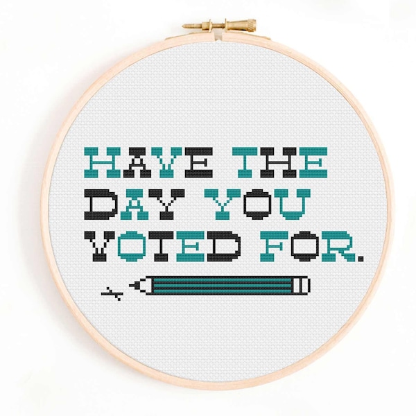 Political Cross Stitch Patterns - Etsy