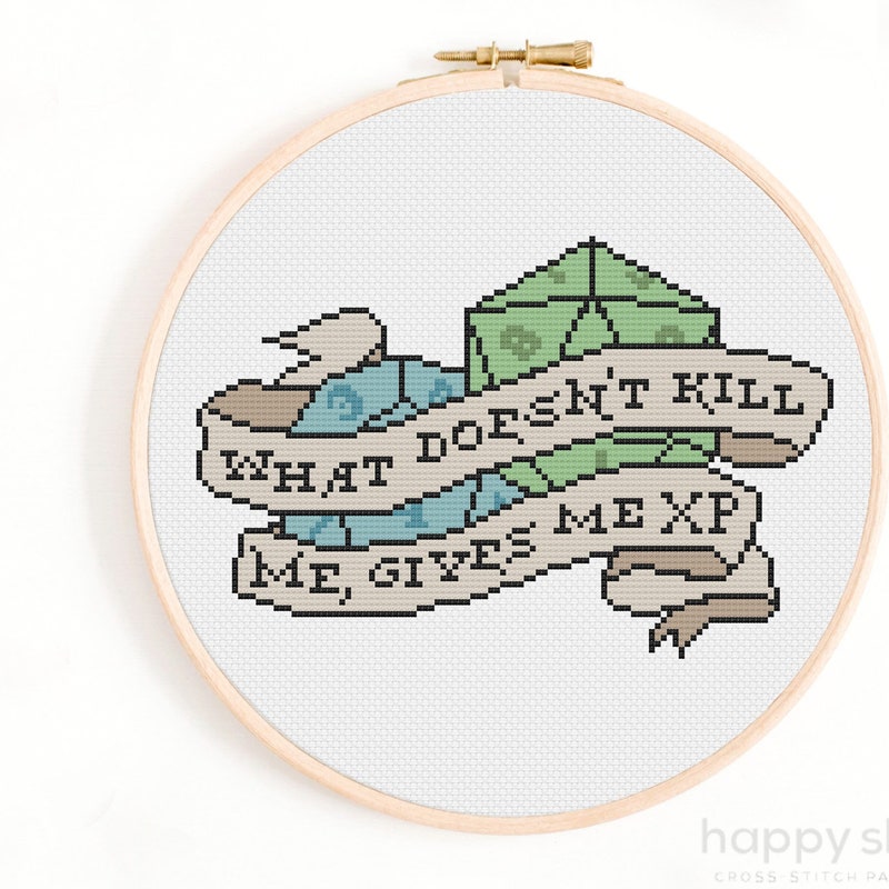 Dungeons and Dragons Cross Stitch - Etsy