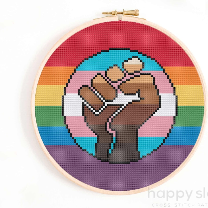 Pride Cross Stitch - Etsy